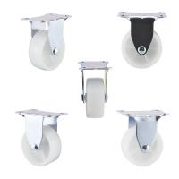 China 2in 66lbs White PP Direction Wheel Rigid Light Duty Casters For Sale for sale