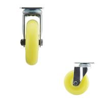 China 5 Inch 220lbs Capacity PP Rotating Medium Duty Casters for sale