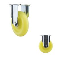 China 5'' PP Fixed Platform Trolley Wheel Medium Duty Casters 100kg Capacity for sale
