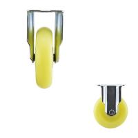 China 5'' PP Fixed Platform Trolley Wheel Medium Duty Casters 100kg Capacity for sale