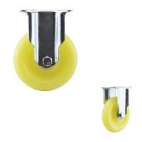 China 5'' PP Fixed Platform Trolley Wheel Medium Duty Casters 100kg Capacity for sale