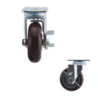 China OEM 232lbs Locking Medium Duty Casters For Transport Trolley for sale