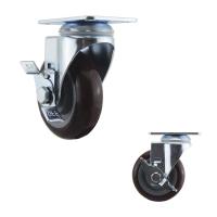 China OEM 232lbs Locking Medium Duty Casters For Transport Trolley for sale