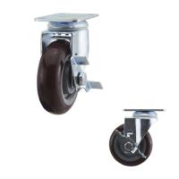 China OEM 232lbs Locking Medium Duty Casters For Transport Trolley for sale