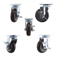 China OEM 232lbs Locking Medium Duty Casters For Transport Trolley for sale