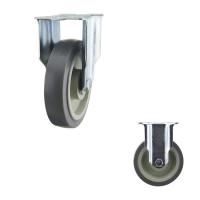 China 125mm Size Wheel Medium Duty Casters 220lbs Load Capacity for sale