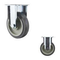China 125mm Size Wheel Medium Duty Casters 220lbs Load Capacity for sale