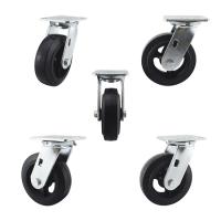 China 6 Inch Industrial Wheel Swivel Heavy Duty Casters 230kg Load Capacity for sale