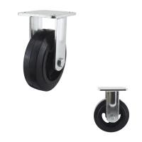 China 150mm Iron Core Heavy Duty Casters Logo Customizable for sale