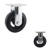 China 150mm Iron Core Heavy Duty Casters Logo Customizable for sale