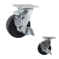 China 5 Inch 770lbs Capactiy Heavy Duty Casters Side Lock for sale