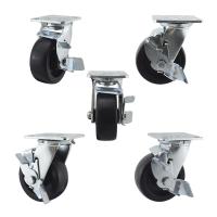 China 5 Inch 770lbs Capactiy Heavy Duty Casters Side Lock for sale