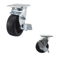 China 5 Inch 770lbs Capactiy Heavy Duty Casters Side Lock for sale