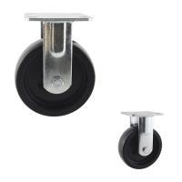 China Rigid Wheel Fixed Plate Heavy Duty Casters 6