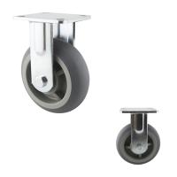 China Thermoplastic Rubber 150mm 250kg Rigid Directional Locking Swivel Casters for sale