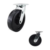 China 500kg Load Capacity Heavy Duty Trolley Wheel 8 Inch Industrial  Swivel Casters Wheels for sale