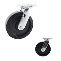 China 500kg Load Capacity Heavy Duty Trolley Wheel 8 Inch Industrial  Swivel Casters Wheels for sale