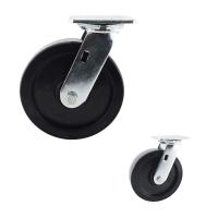 China 500kg Load Capacity Heavy Duty Trolley Wheel 8 Inch Industrial  Swivel Casters Wheels for sale