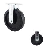 China 1100LBS Capacity 200mm Rigid Heat Resistant Heavy Duty Industrial Casters Wheel for sale