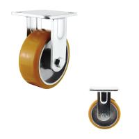 China OEM 770LBS Aluminium Top Plate Heavy Duty Rigid Casters for sale