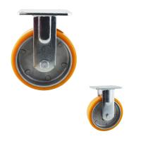 China Flexible Turn 6 Inch Swivel Aluminium Core Heavy Duty Casters for sale