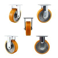China Flexible Turn 6 Inch Swivel Aluminium Core Heavy Duty Casters for sale