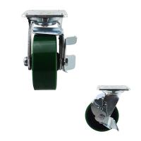 China 125mm Load Capacity 880LBS Heavy Duty Swivel Castors Wheels for sale