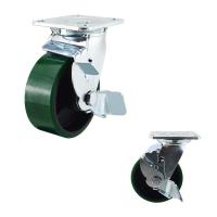 China 125mm Load Capacity 880LBS Heavy Duty Swivel Castors Wheels for sale