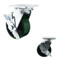China 125mm Load Capacity 880LBS Heavy Duty Swivel Castors Wheels for sale