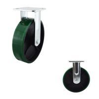China 1188LBS 200mm Diameter High Capacity  Rigid Heavy Duty Casters for sale