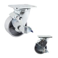 China 200kg High Load Bearing Cast Iron 4 Inch Dolly Wheels For Cabinets Furniture for sale