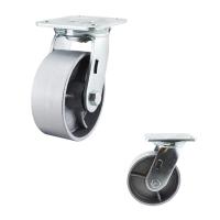 China Customizable Color 5 Inch 230kg Capacity Swivel Plate Heavy Duty Furniture Castors for sale