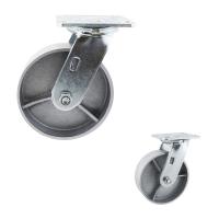 China Industrial Cast Iron 360 Degree Rotating 6 Inch Swivel Casters for sale