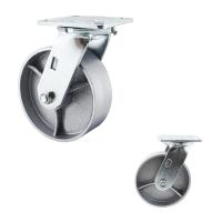 China Industrial Cast Iron 360 Degree Rotating 6 Inch Swivel Casters for sale