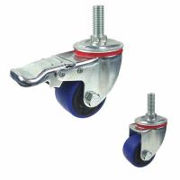 China Direction TPR Wheel 50mm Light Duty Casters with double ball bearing for sale