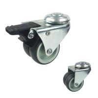 China Top Plate 75mm Light Duty Casters For Flowerpot Stand for sale