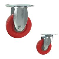 China 100mm Diameter 198LBS Capacity Swivel Medium Duty Casters With Covers for sale