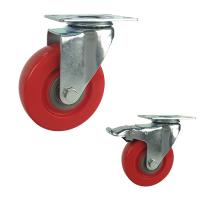 China 100mm Diameter 198LBS Capacity Swivel Medium Duty Casters With Covers for sale