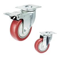 China 5 Inch Rigid Wheel Top Plate Pvc Anti Entanglement Medium Duty Casters Suppliers China for sale