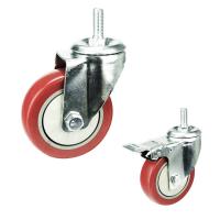 China 5 Inch Rigid Wheel Top Plate Pvc Anti Entanglement Medium Duty Casters Suppliers China for sale