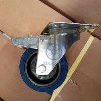 China 5 Inch 200kg Capacity Threaded Stem  Casters With Roller Bearing for sale