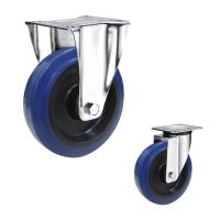 China 5 Inch 200kg Capacity Threaded Stem  Casters With Roller Bearing for sale