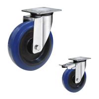 China 5 Inch 200kg Capacity Threaded Stem  Casters With Roller Bearing for sale