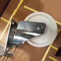 China 660lbs Capacity 4inch Nylon Casters With Swivel Top Plate for sale