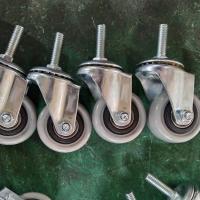 China Small Trolley Wheels Soft PP Core PVC Casters 2