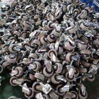 China Small Trolley Wheels Soft PP Core PVC Casters 2