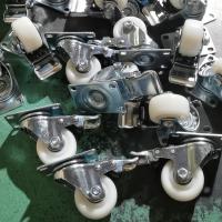 China Small Trolley Wheels Soft PP Core PVC Casters 2