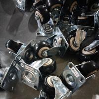 China Small Trolley Wheels Soft PP Core PVC Casters 2