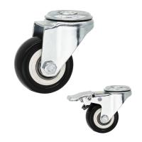 China 360 Dgree Rotating PVC Swivel Locking Castors 2