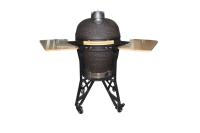 China Outdoor 20 Inch Kamado Grill Charcoal Matte Black Color 50cm Kitchenware for sale